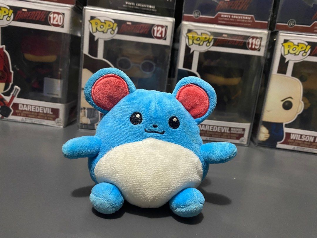 Pokemon Pokefit Marill Plush, Hobbies & Toys, Toys & Games on Carousell