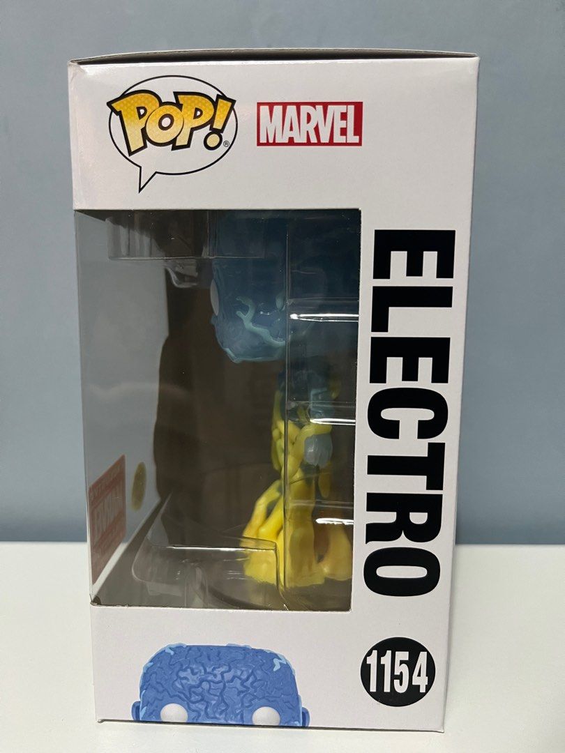 POP! Marvel: Spider-Man: No Way Home - Electro GITD (MCC) on Carousell