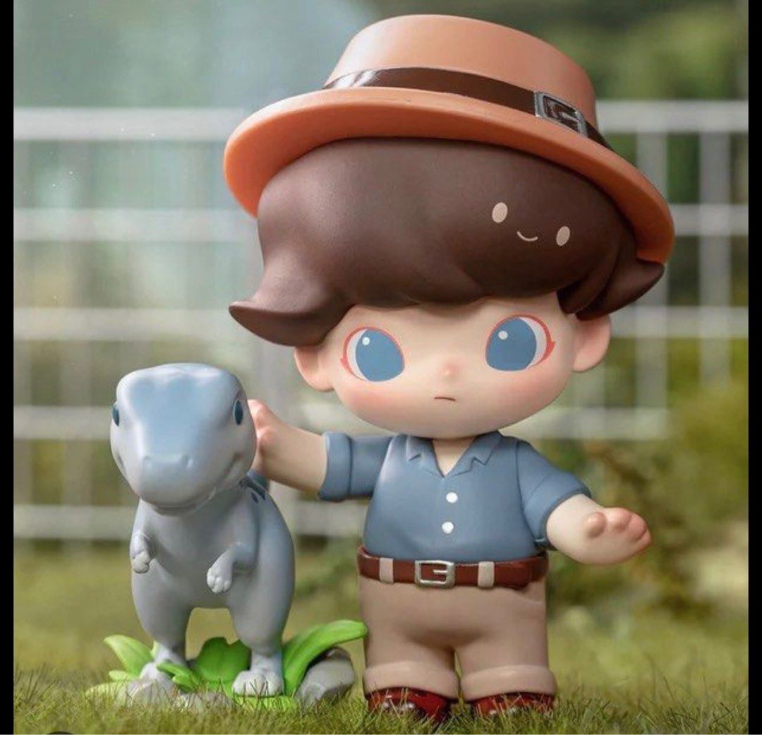 Popmart dimoo jurassic world -dinosaur trainer, Hobbies & Toys, Toys ...