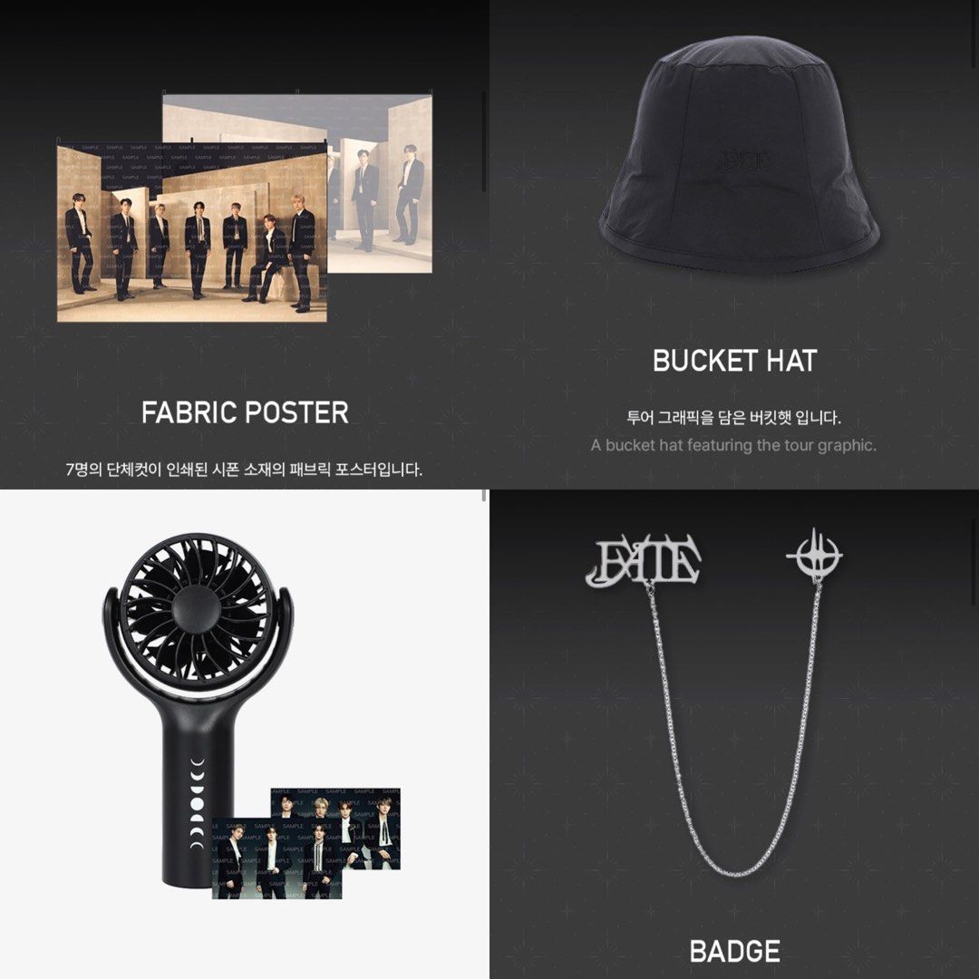 [PO/SGGO] enhypen fate tour merchandise, Hobbies & Toys, Memorabilia ...