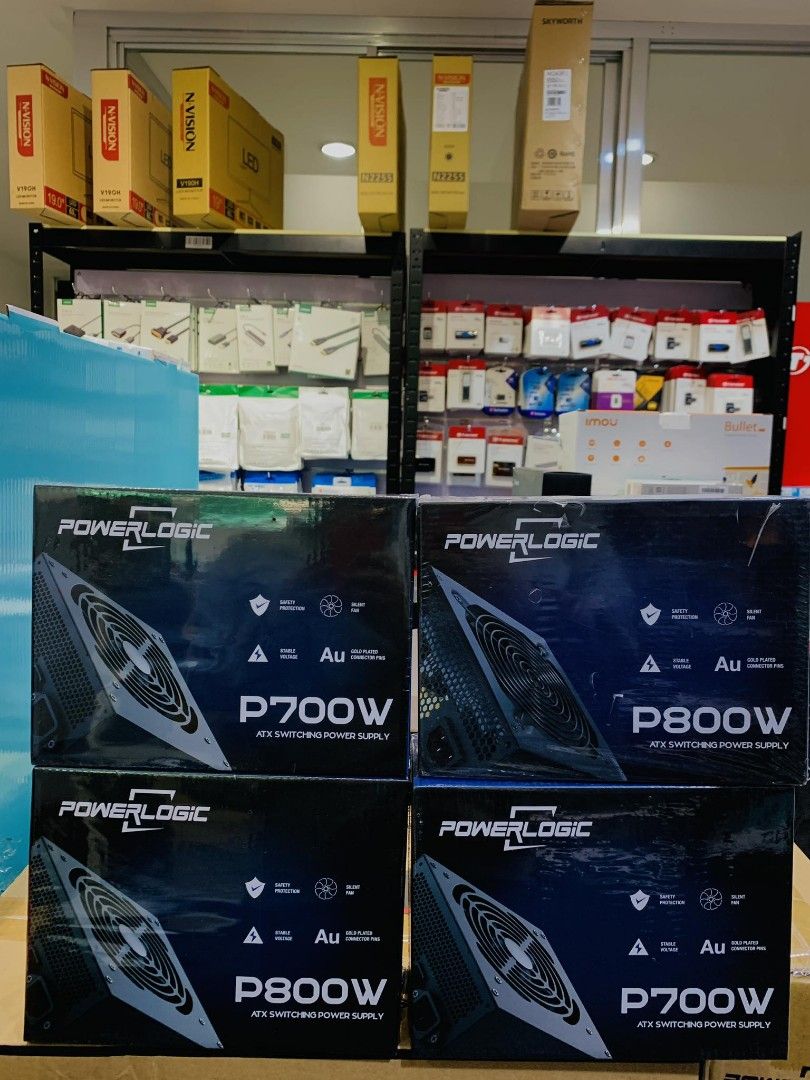 Powerlogic ATX 20+4 Pin Switching Power Supply PSU, Computers & Tech, Parts & Accessories ...