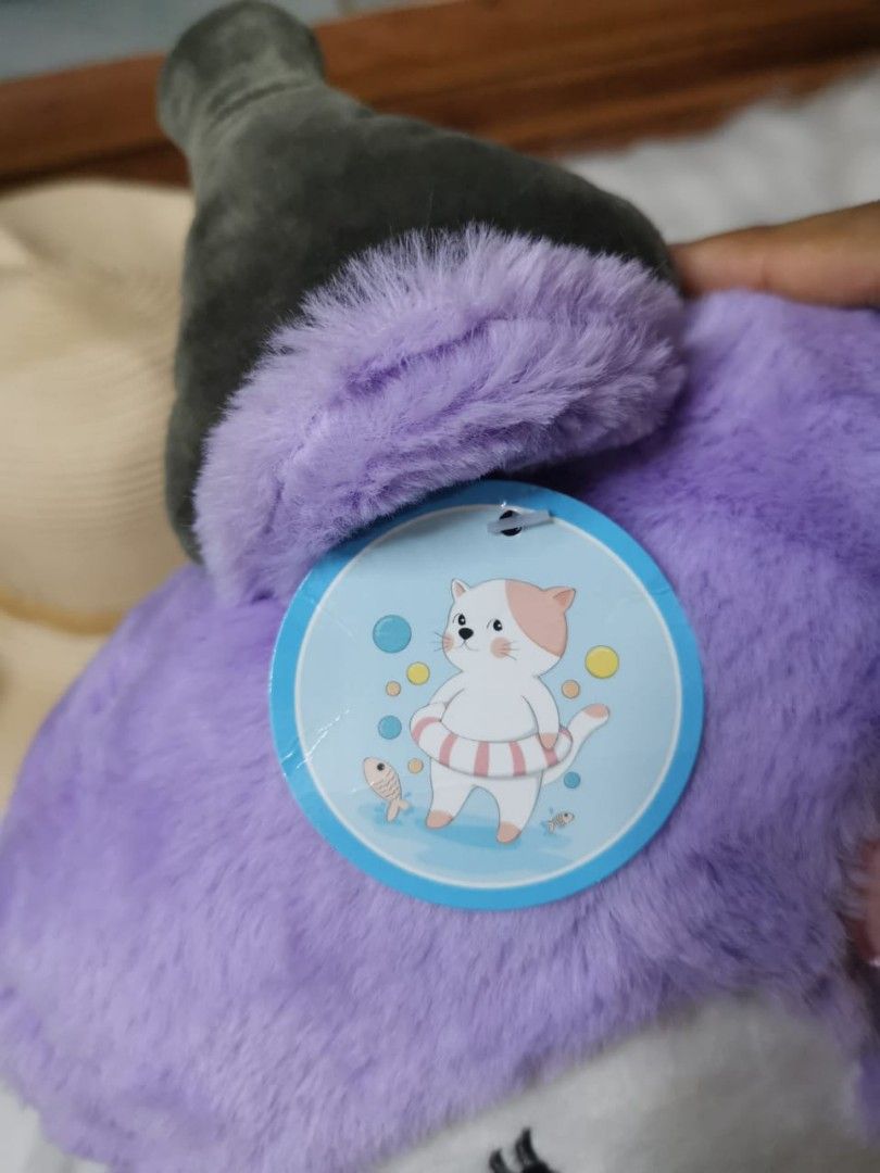 Preloved boneka kuromi sanrio boneka lucu, Bayi & Anak, Mainan & Baby ...