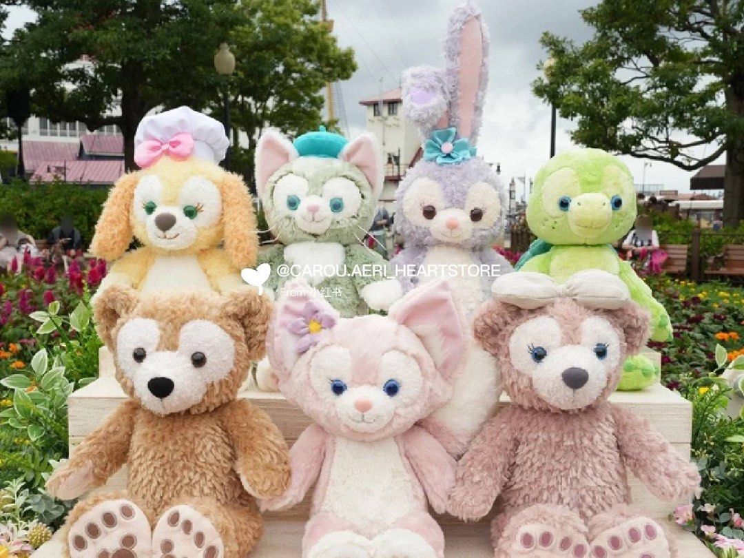 Tokyo Disneysea TDR Duffy & Friends LinaBell Stellalou Duffy Gelatoni ShellieMay CookieAnn ...