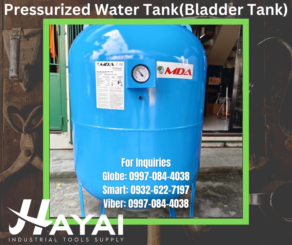 Pressurized Water Tank (Bladder Tank), Commercial & Industrial ...