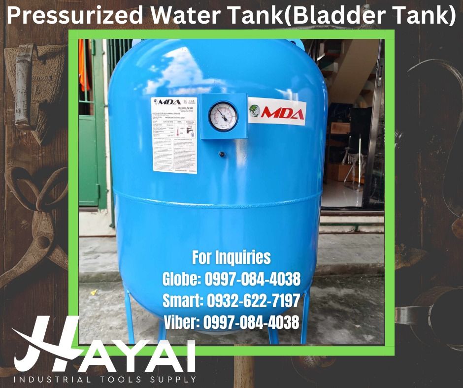 Pressurized Water Tank (Bladder Tank), Commercial & Industrial ...