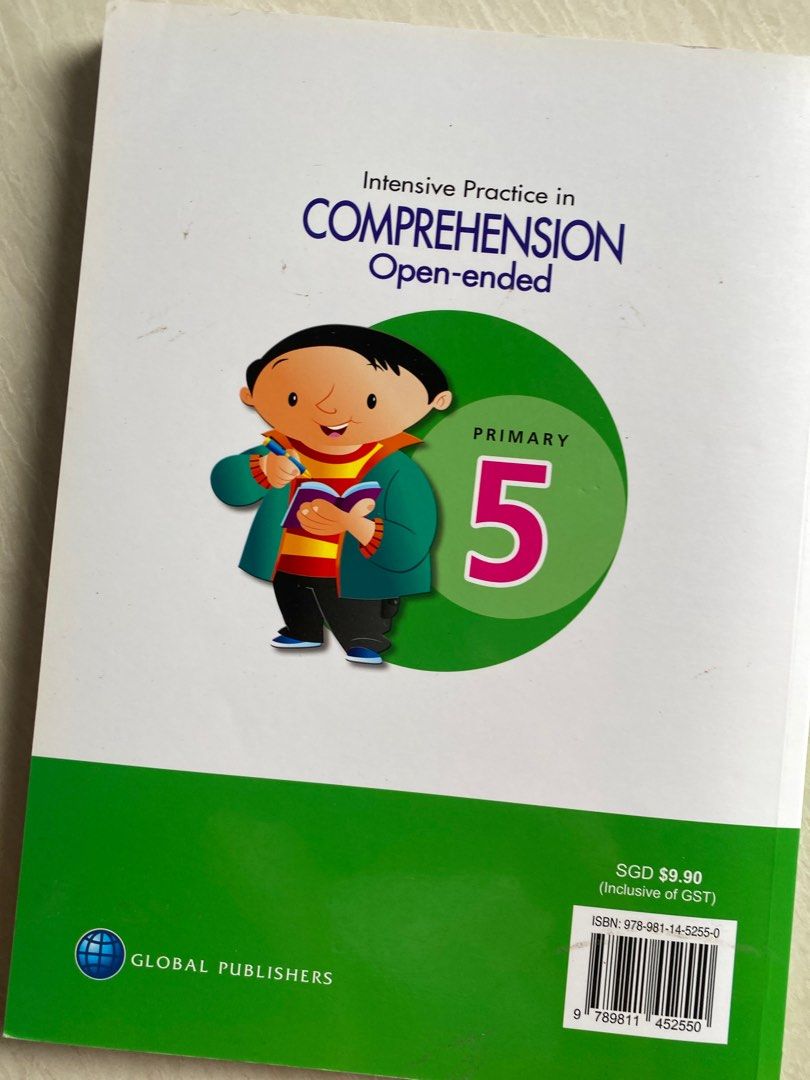 Primary 5 intensive practice comprehension Open-ended, Hobbies & Toys ...