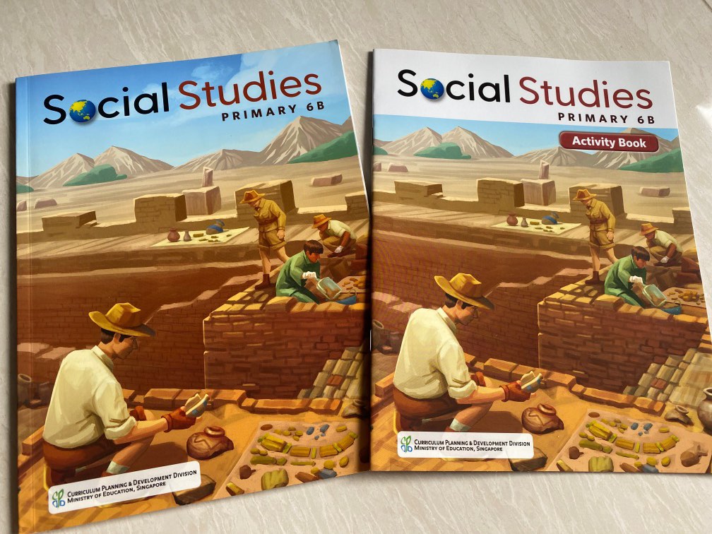 Primary 6B Social Studies textbook / activity book, Hobbies & Toys ...