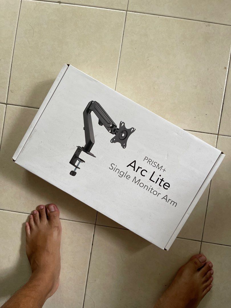 Prism+ Arc Lite Monitor Mount, Computers & Tech, Parts & Accessories, Computer Parts on Carousell