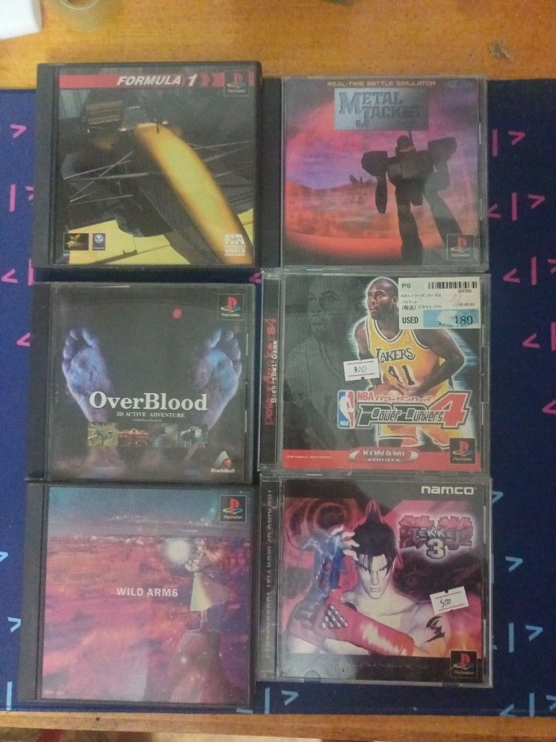 PS1 | JP Games, Video Gaming, Video Games, PlayStation on Carousell