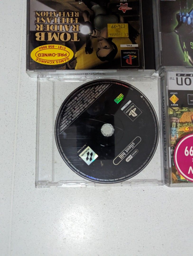 Ps1 playstation 1 pal games crash bandicoot tenchu metal gear solid 1 ...
