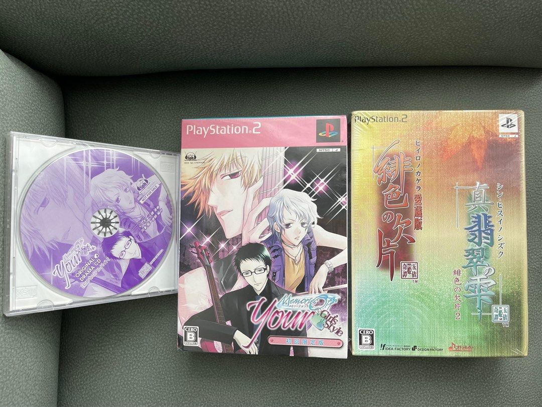 PS2 Memories Off Girl’s Style 初回限定版 / 緋色之欠片, 電子遊戲, 電子遊戲, PlayStation ...