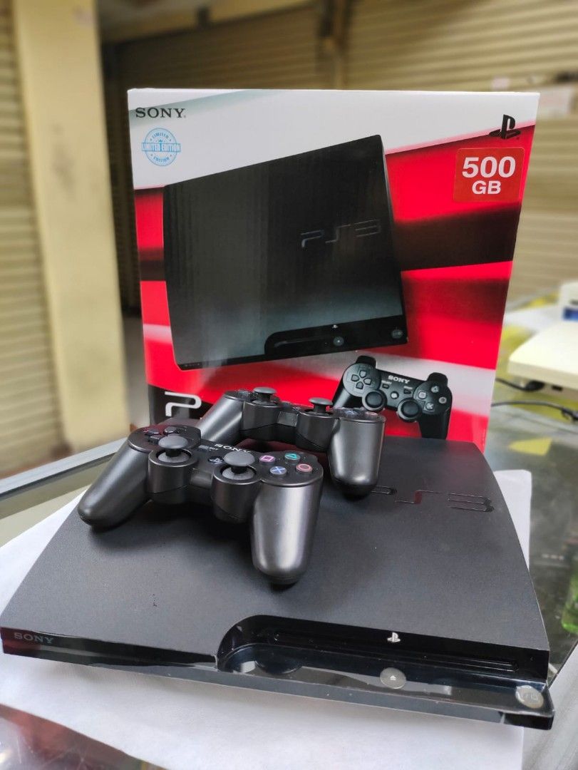 PS 3 Slim 500 giga full game, Video Game, Konsol di Carousell