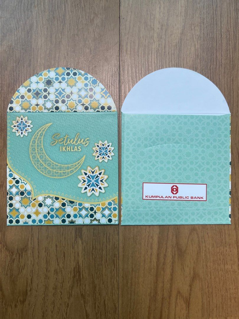 Public Bank Sampul Duit Raya (Kecil), Hobbies & Toys, Collectibles ...