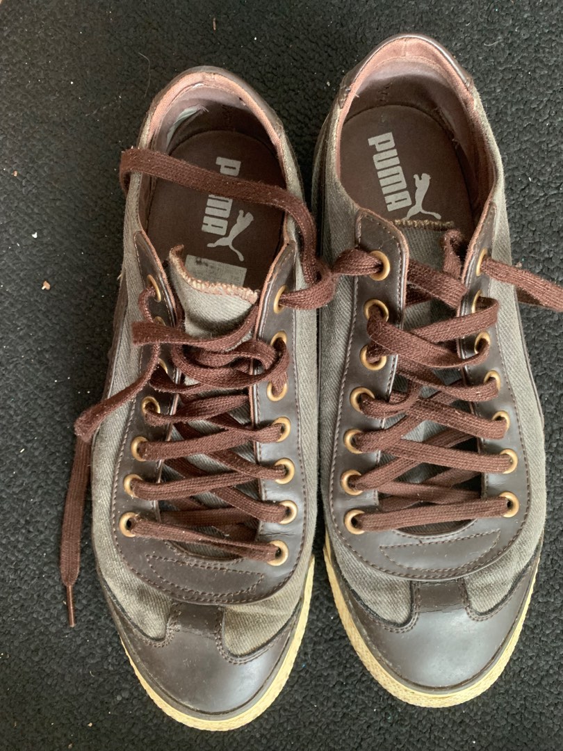 Puma Brown, Men's Fashion, Footwear, Sneakers on Carousell