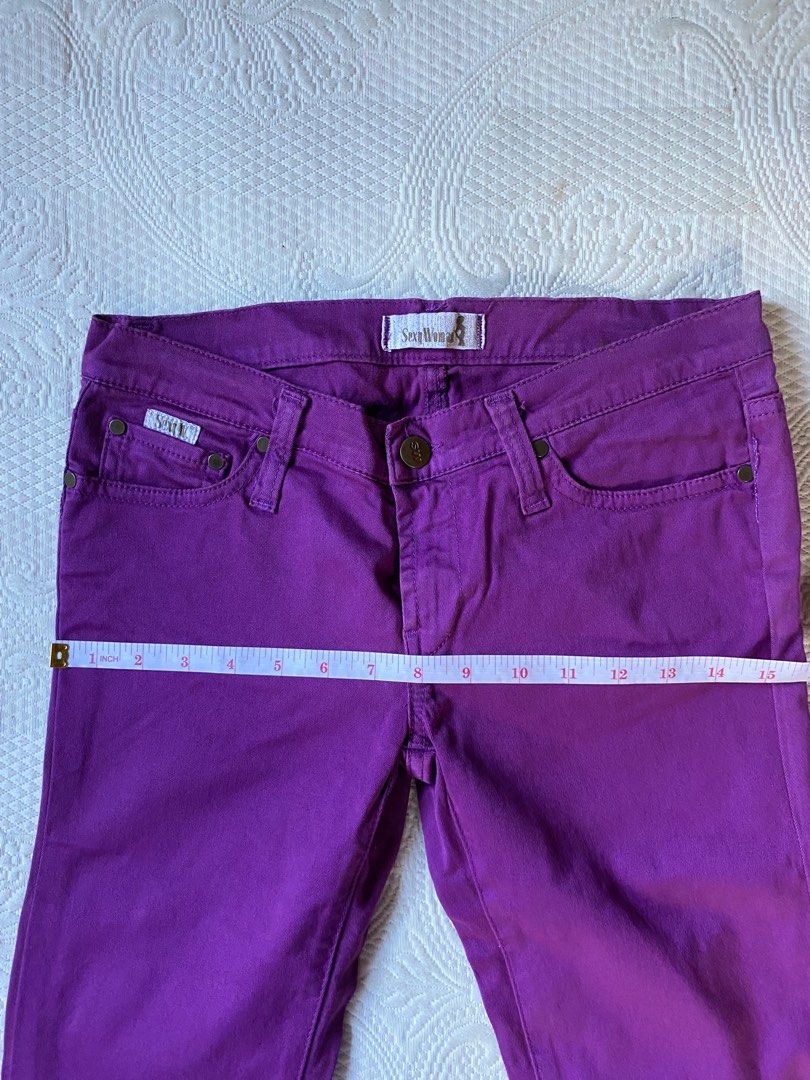 Purple Jeans, Women's Fashion, Bottoms, Jeans on Carousell
