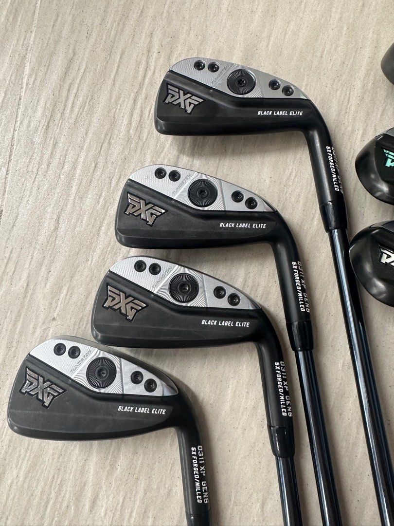 PxG Gen6 0311XP Golf iron set (5-G) + Recoil F2 Senior flex, Sports ...