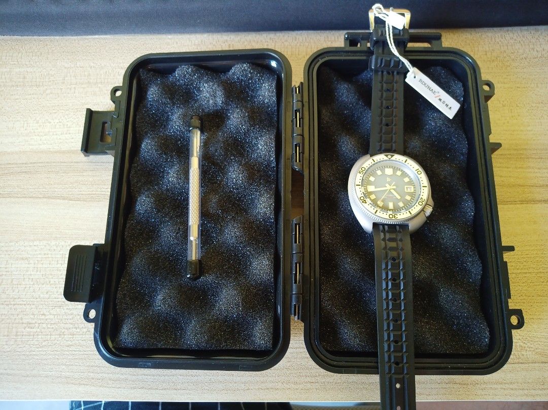 RDUNAE Captain Willard Turtle 6105 Homage NH35A Automatic Diver watch ...