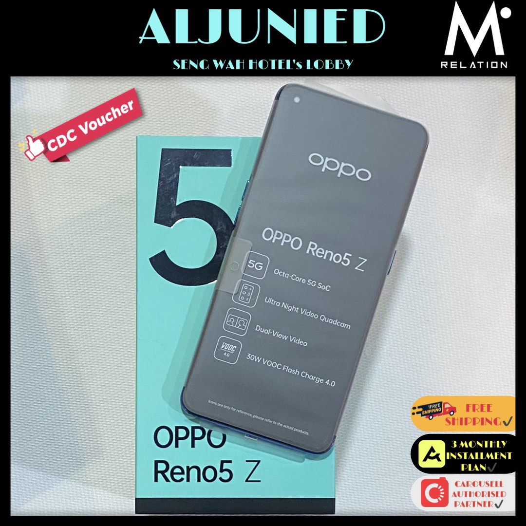 Reno 5Z Cosmo Blue 128GB, Mobile Phones & Gadgets, Mobile Phones, Android Phones, OPPO on Carousell