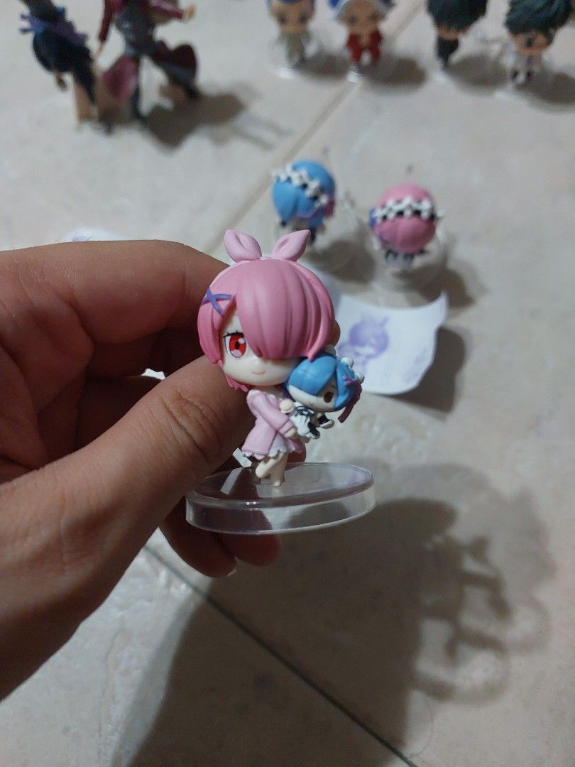 Re-zero gacha, Hobbies & Toys, Toys & Games on Carousell