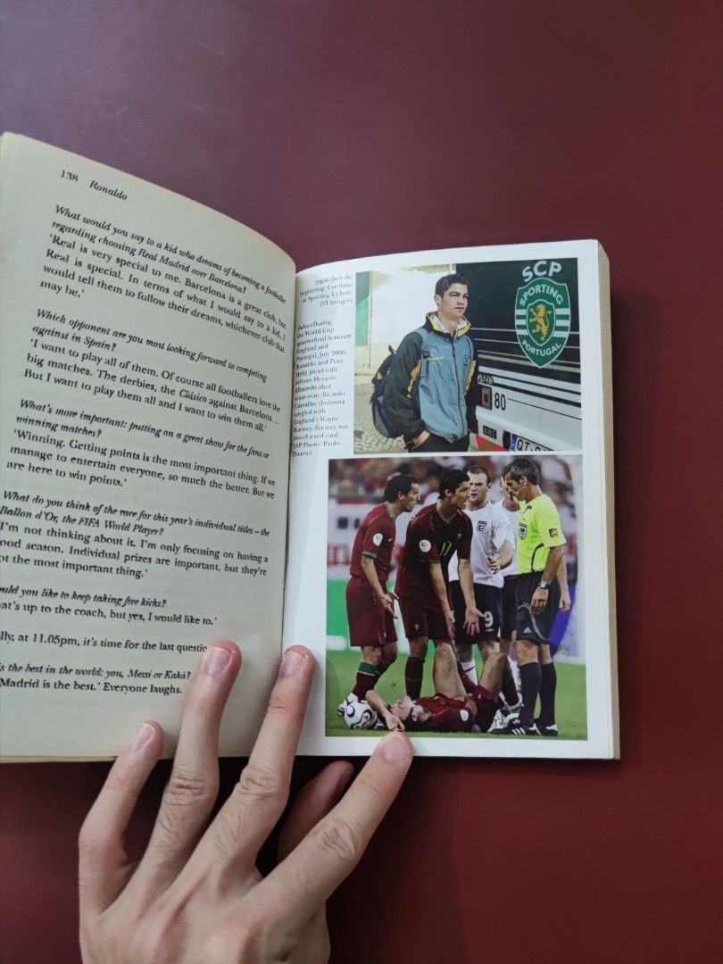 Ronaldo Book, Hobbies & Toys, Books & Magazines, Storybooks on Carousell
