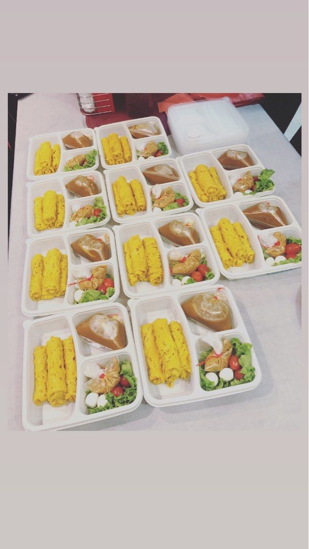 Roti kirai/jala bento set, Food & Drinks, Local Eats on Carousell