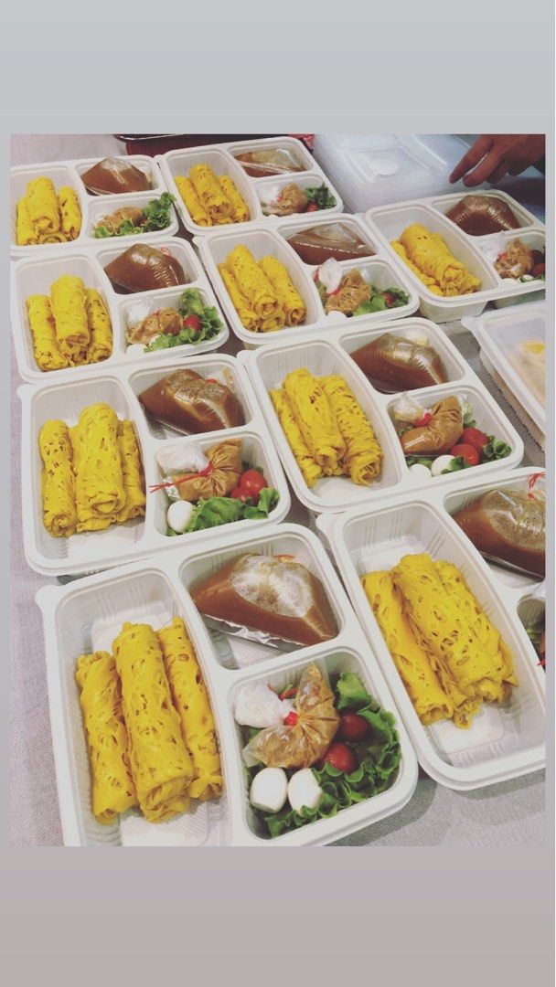 Roti kirai/jala bento set, Food & Drinks, Local Eats on Carousell