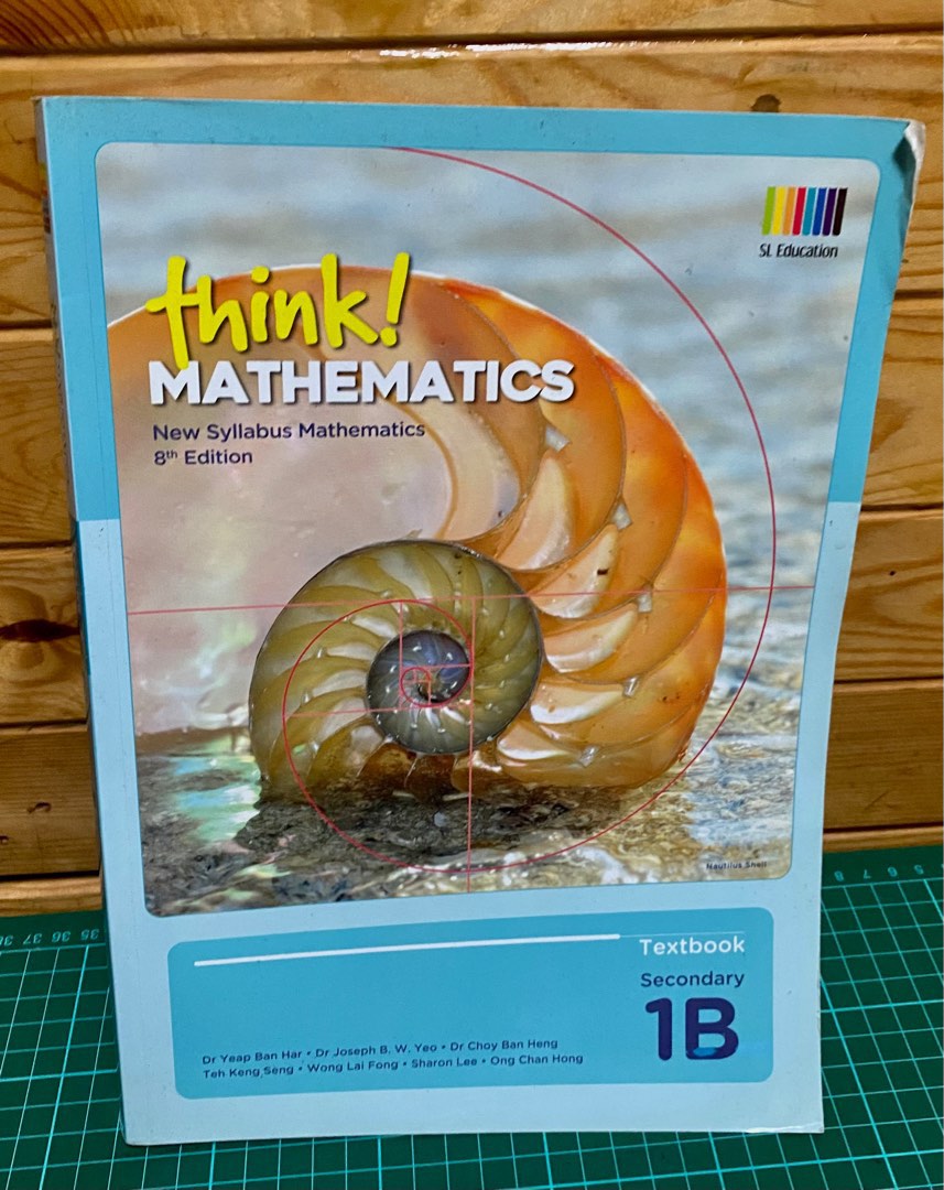 Sec 1 Think Mathematics 1B, Hobbies & Toys, Books & Magazines ...