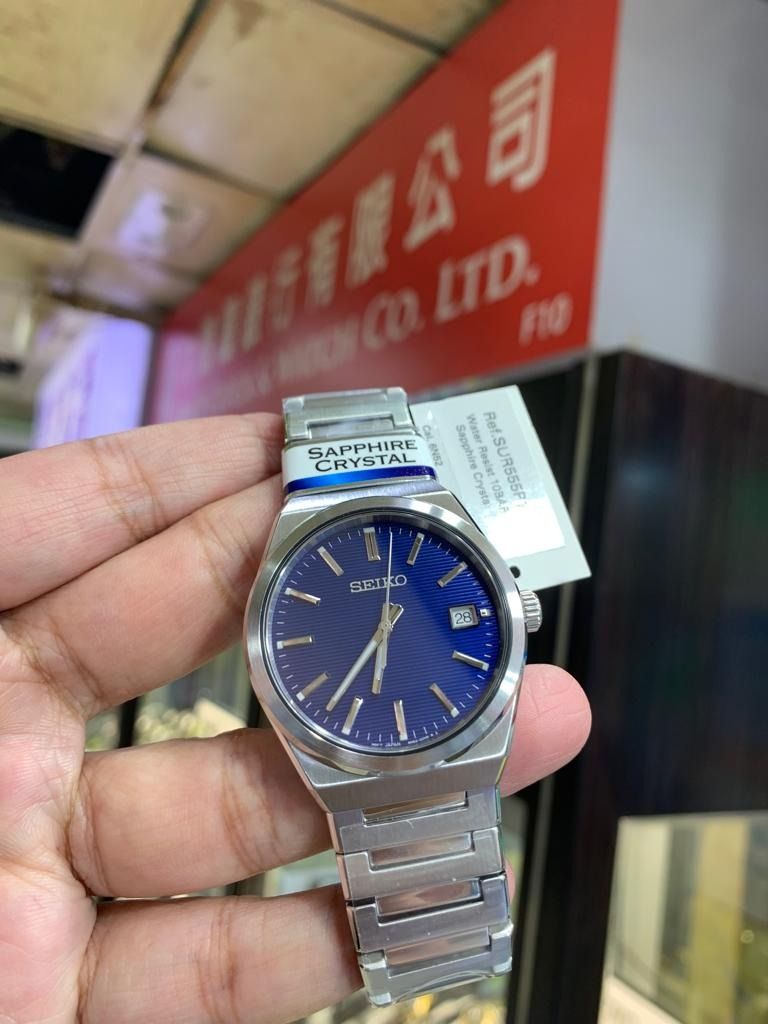 SEIKO MEN SIZE SAPPHIRE CRYSTAL DRESS WATCH CAL_6N52 JAPAN MOVEMENT 精工 ...