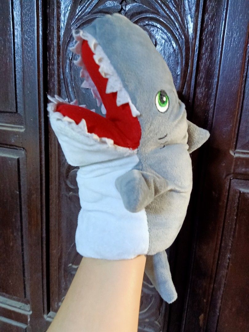 SHARK HAND PUPPET on Carousell