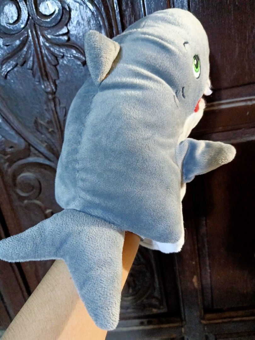 SHARK HAND PUPPET on Carousell
