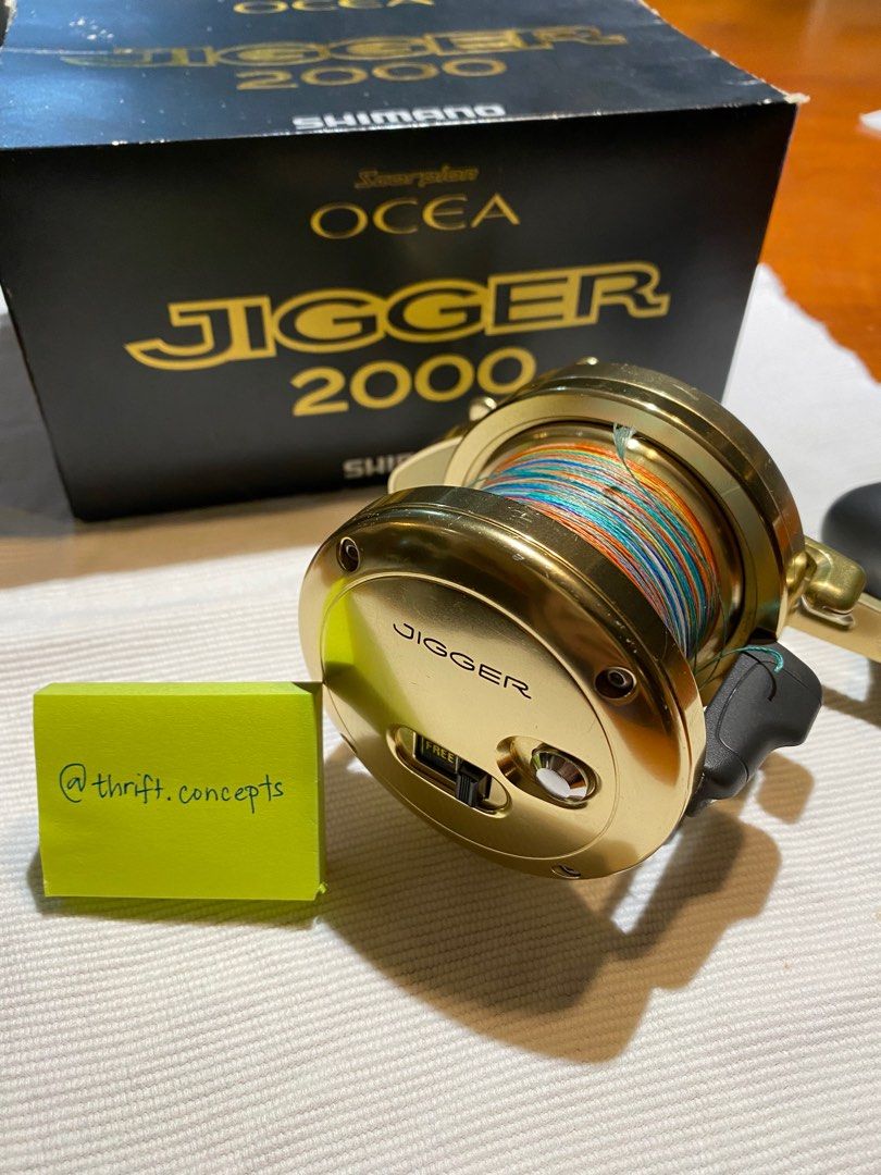 Shimano OCEA JIGGER 2000, Sports Equipment, Fishing on Carousell