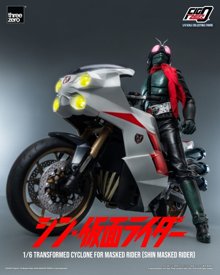 Shin Kamen Rider 2023 : FigZero - 1/6 scale Transformed Cyclone for ...