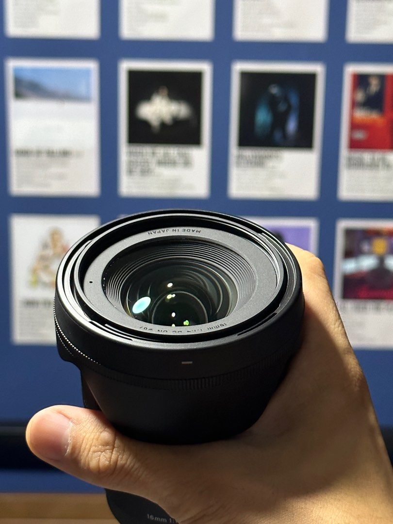 Sigma 16mm F1.4 DC DN SONY APSC, Photography, Lens & Kits on Carousell