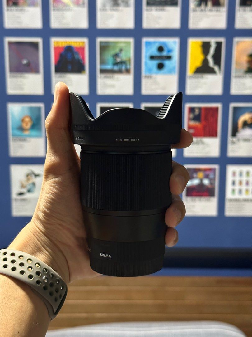 Sigma 16mm F1.4 DC DN SONY APSC, Photography, Lens & Kits on Carousell