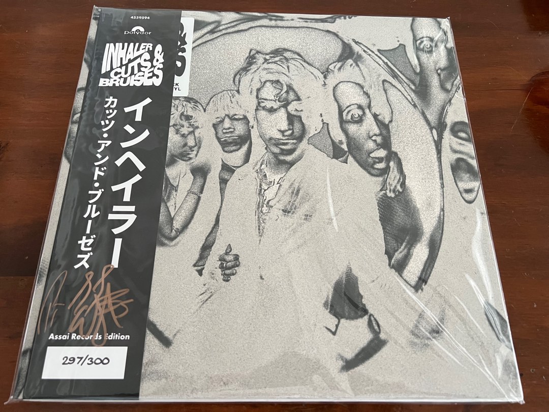 (SIGNED) (ASSAI RECORDS) Inhaler - Cuts & Bruises (Limited Hand ...