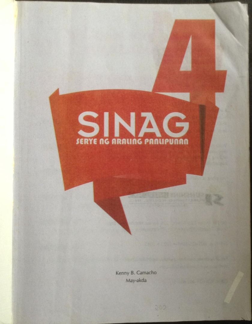 Sinag Serye ng Araling Panlipunan Grade 4, Hobbies & Toys, Books ...