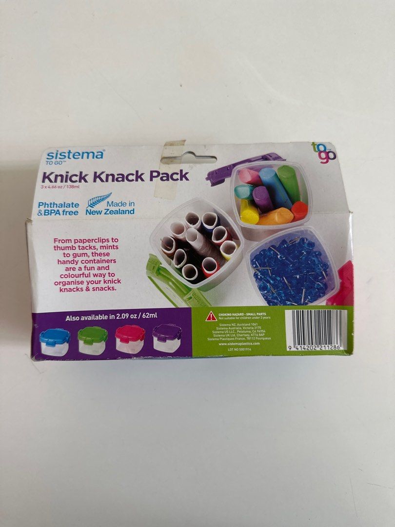 Sistem Knick Knack Pack, Babies & Kids, Nursing & Feeding, Weaning ...