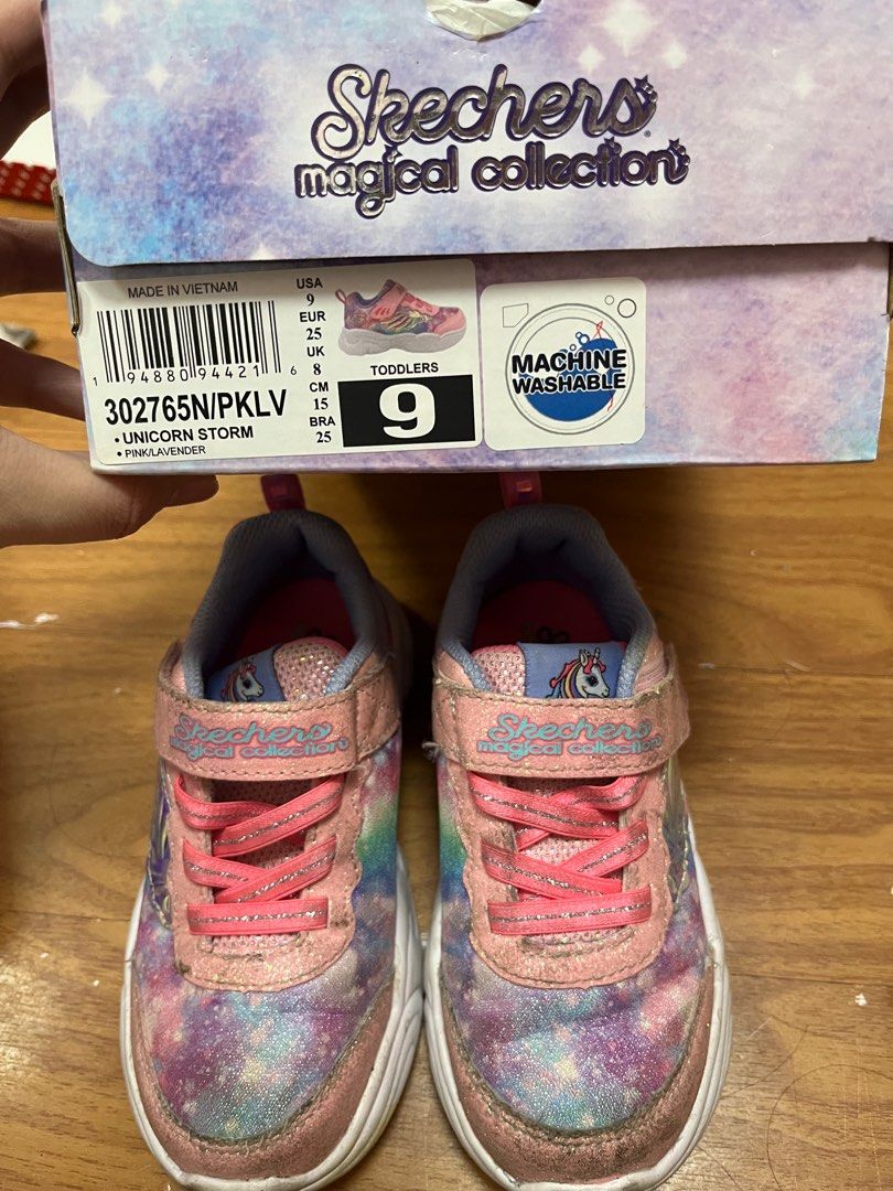 Skechers magical collection shoes, Babies & Kids, Babies & Kids Fashion ...