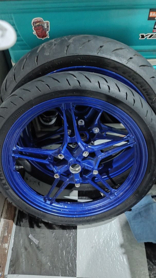 Sniper 155vva stock mags blue on Carousell