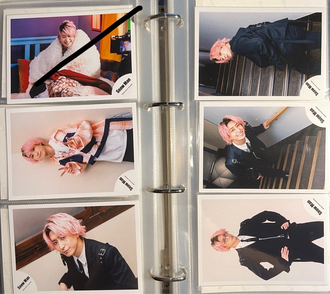 Snow Man Sakuma Daisuke official photos, Hobbies & Toys, Memorabilia ...