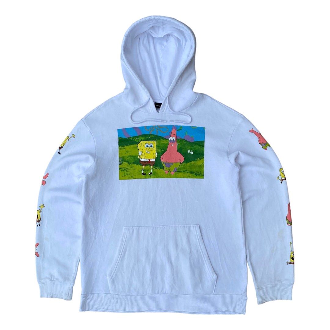 Spongebob & Patrick Official Merch Hoodie, Men's Fashion, Coats ...