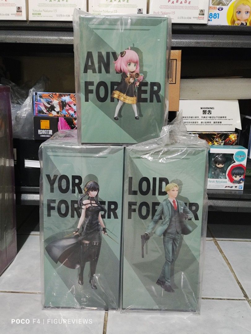 Spy × Family - Loid, Anya, Yor Forger - F:Nex - 1/7 (FuRyu) MISB scale ...