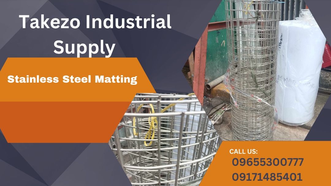 Stainless Steel Matting, Commercial & Industrial, Construction Tools ...