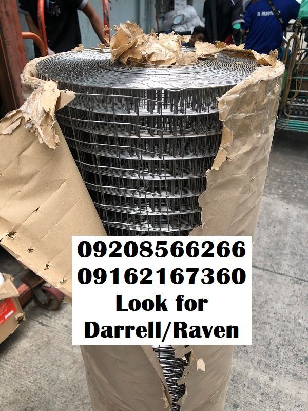 STAINLESS WELDED WIRE MESH 1X1 X 1.5MM X 4FT X 10FT, Commercial ...