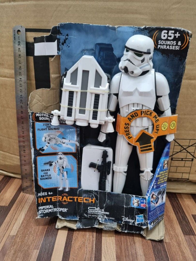 Starwars Interactech Imperial Stoomtrooper, Hobbies & Toys, Toys ...