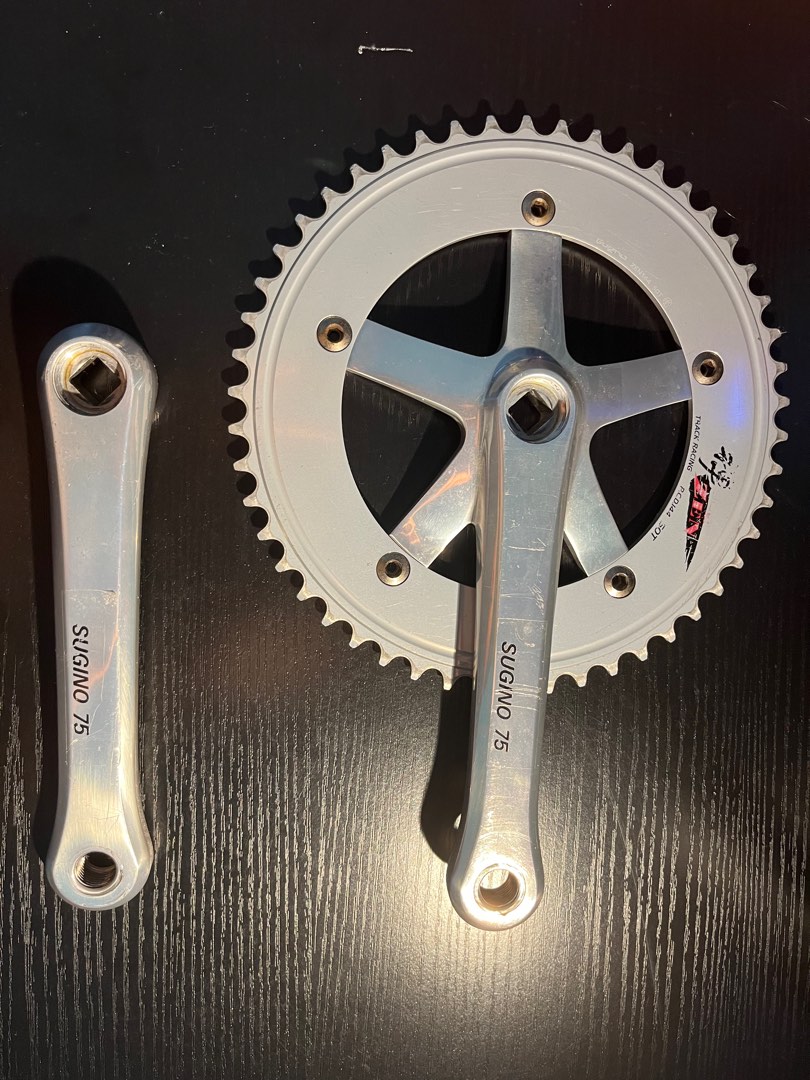 sugino 75 x sugino zen, Sports Equipment, Bicycles & Parts, Parts ...