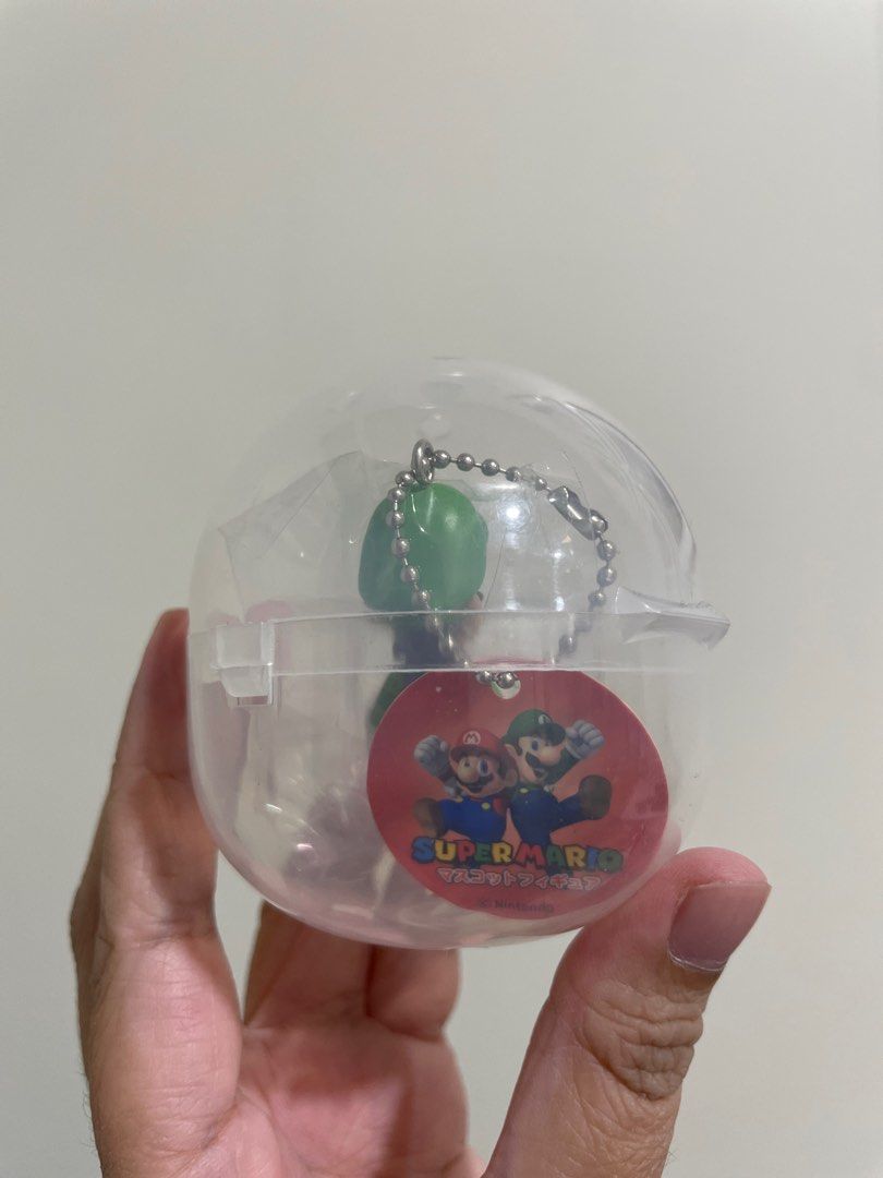 Super Mario: Luigi Key Chain Gashapon (Unopened) on Carousell