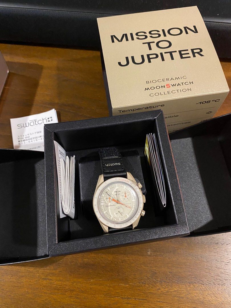 swatch omega seamaster moonwatch on Carousell