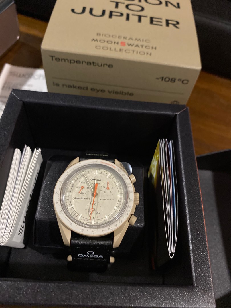 swatch omega seamaster moonwatch on Carousell