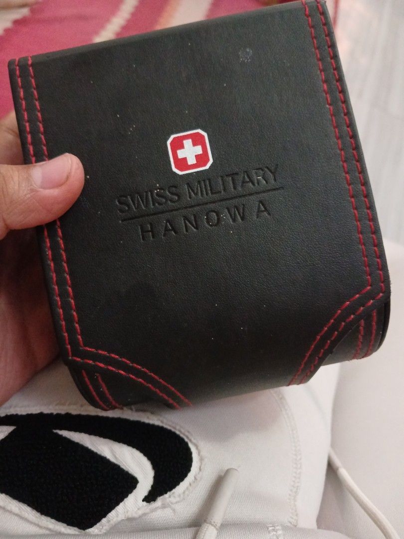 Swiss Military Hanowa Sapphire Crystal watch, Men's Fashion, Watches ...